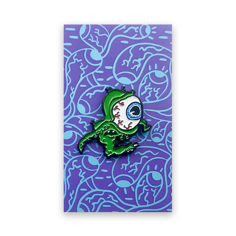 Roger the Friendly Monster Enamel Pin – Pee-wee Herman Store